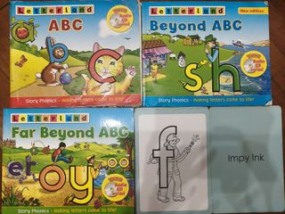Letterland Phonics readers- BLUE, 興趣及遊戲, 書本 & 文具, 教科書 - Carousell