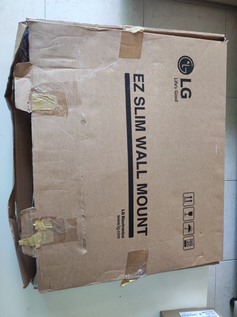 LG EZ Slim Wall Mount LSW350B, TV & Home Appliances, TV & Entertainment ...