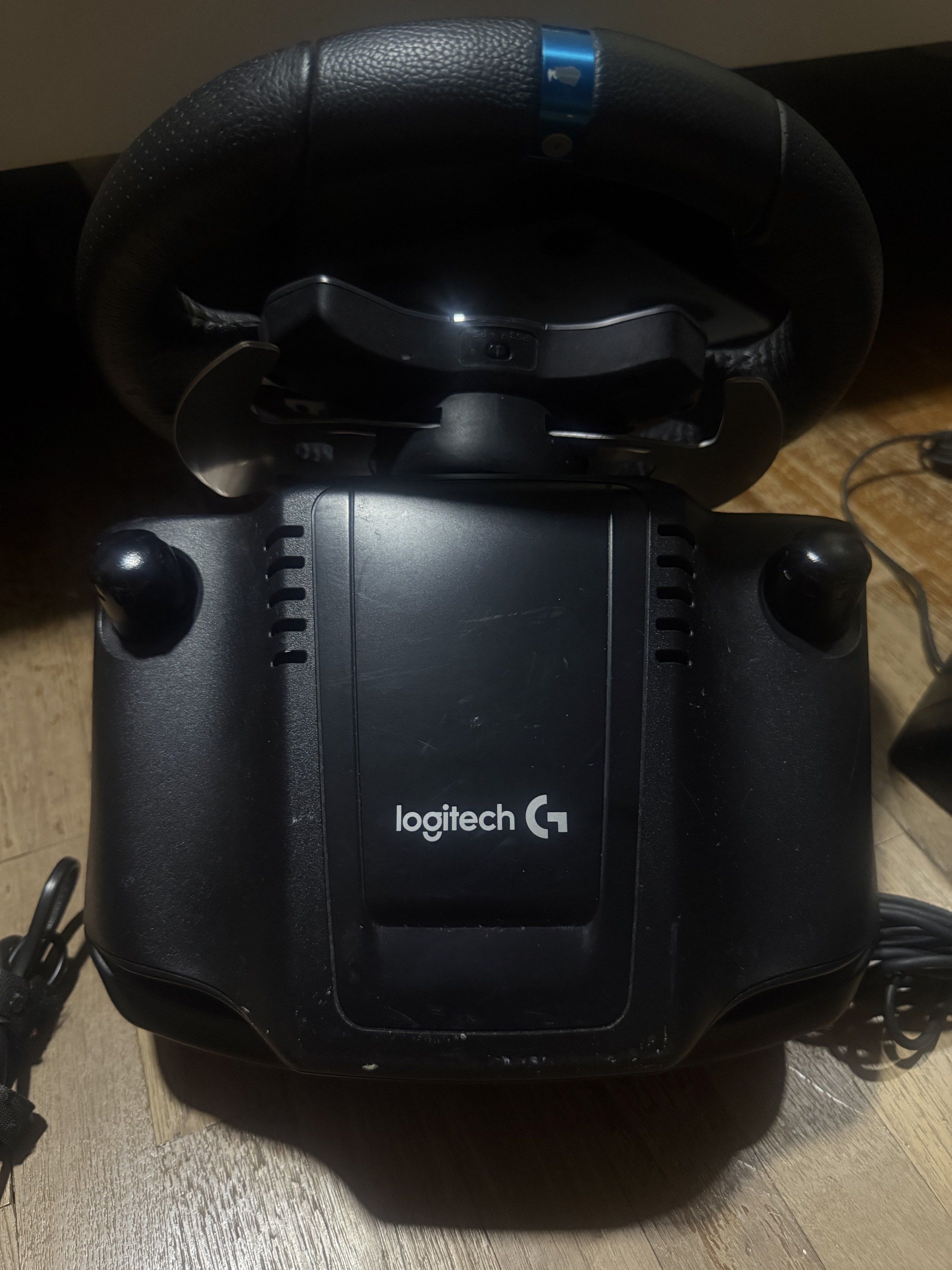 Logitech G29 Steering Wheel & Gas Pedals, Video Gaming, Gaming ...