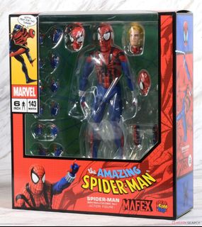 Mafex No. 143 Spider-Man Ben Reilly 6 Inch Action Figure, Hobbies ...