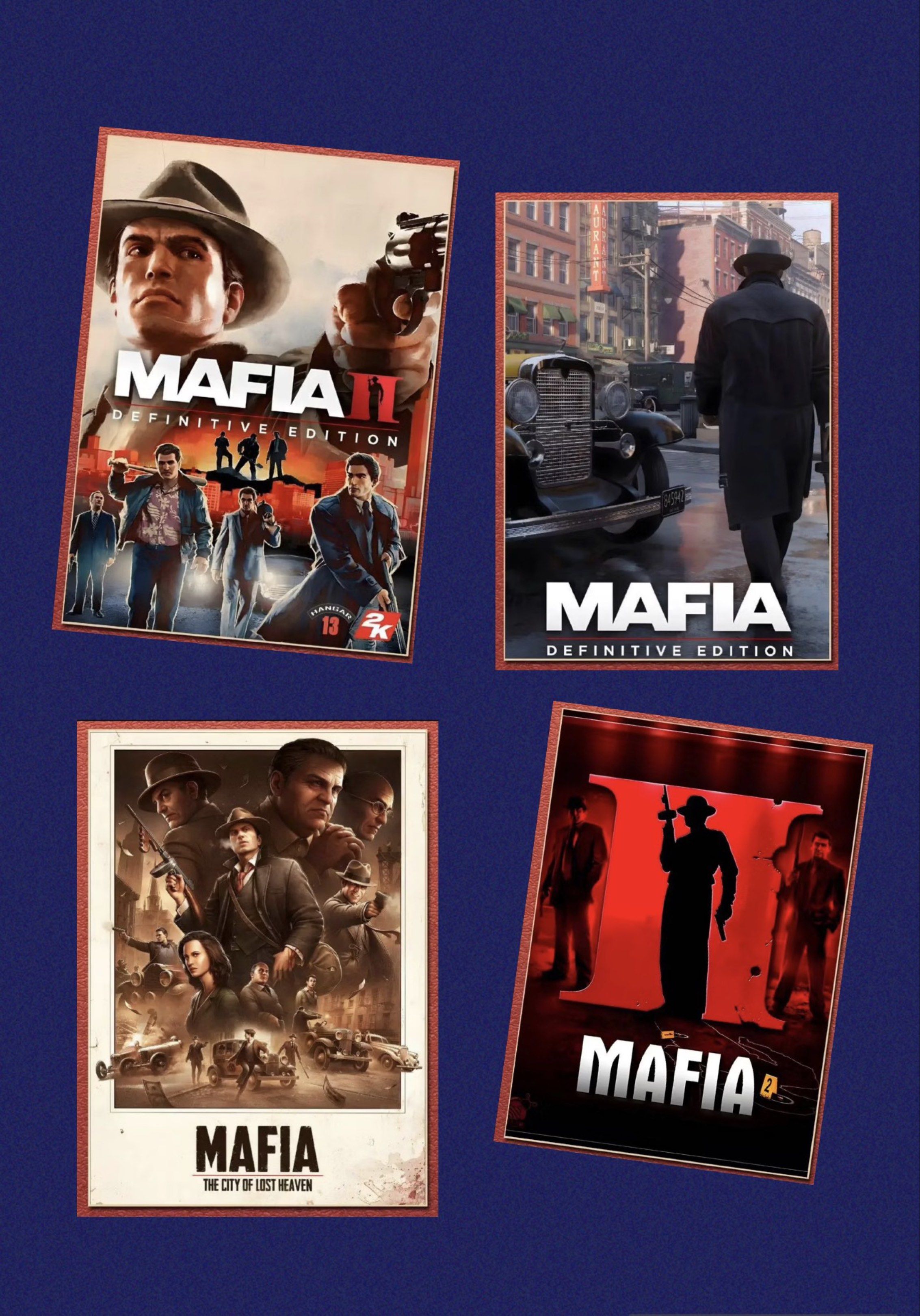 Mafia Poster, Hobbies & Toys, Art & Prints on Carousell