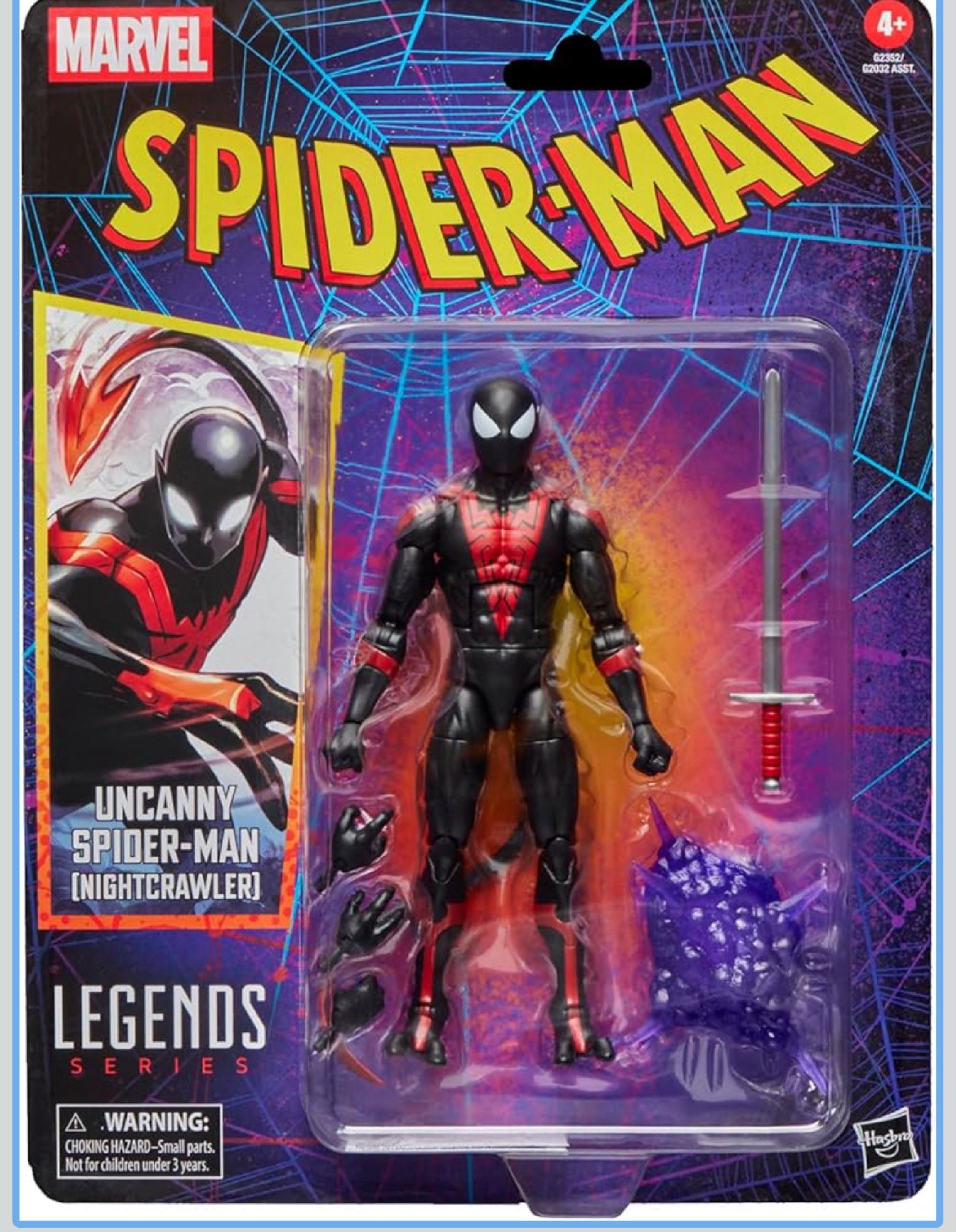 Marvel legends uncanny spiderman Nightcrawler, Hobbies & Toys, Toys ...