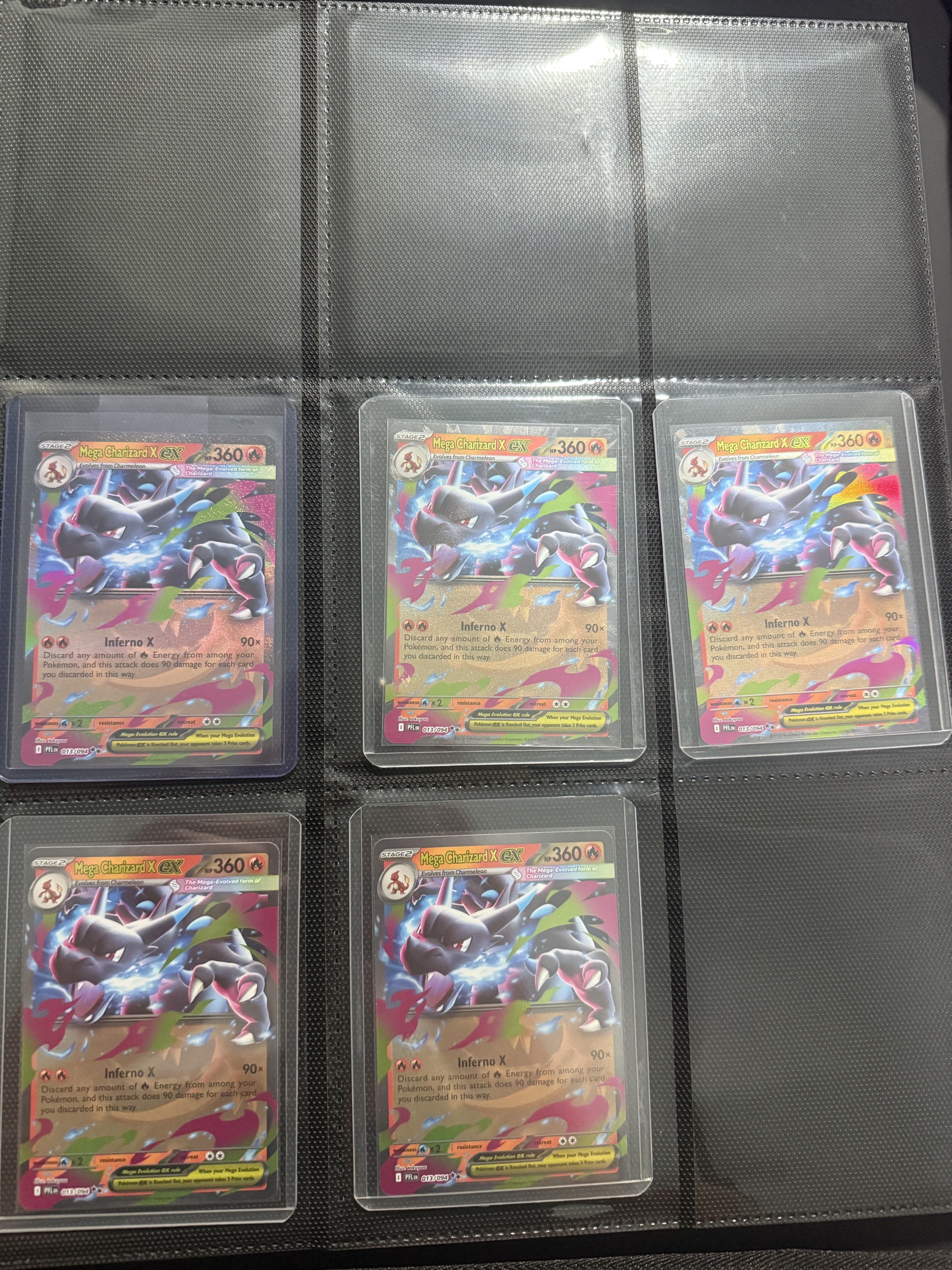 Mega Charizard x EX Pokemon Cards Phantasmal Flames, Hobbies & Toys ...