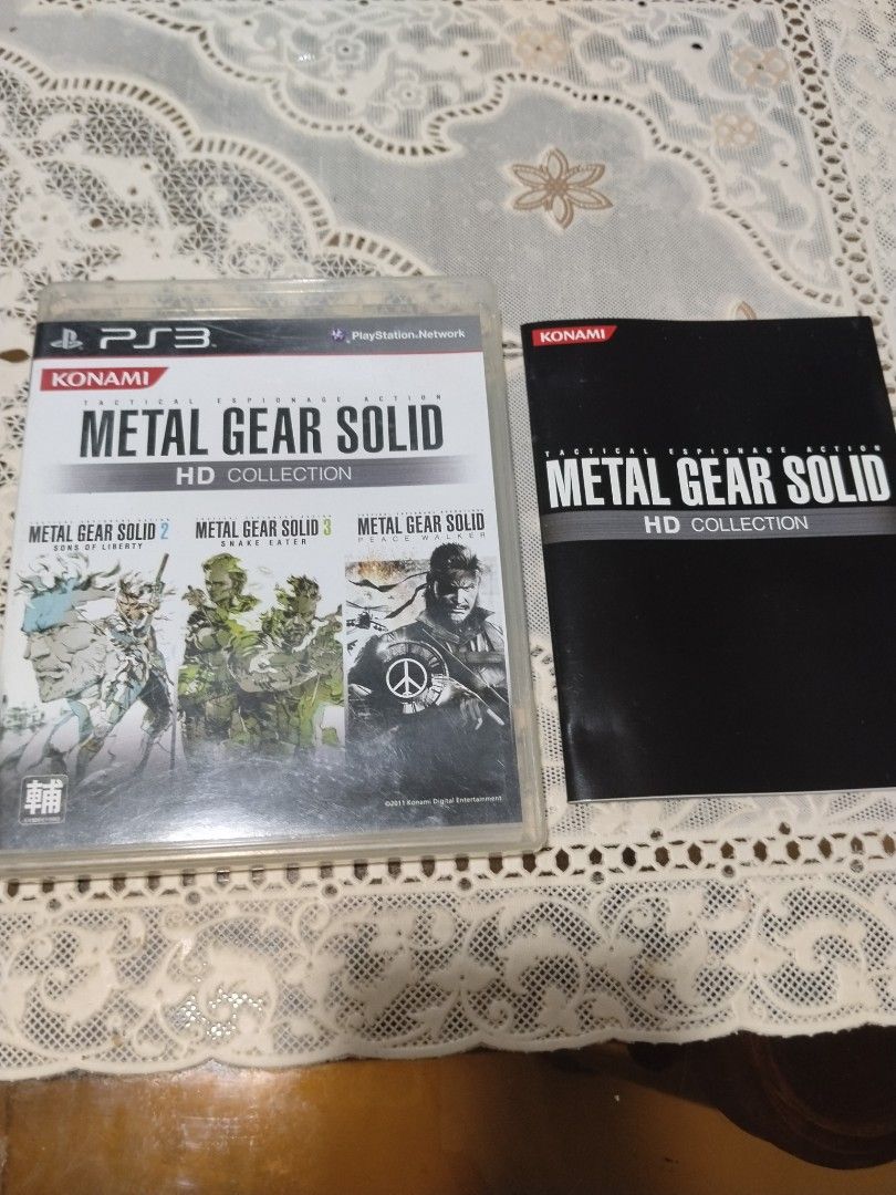Metal gear hd collection ps3, Video Gaming, Video Games, PlayStation on ...