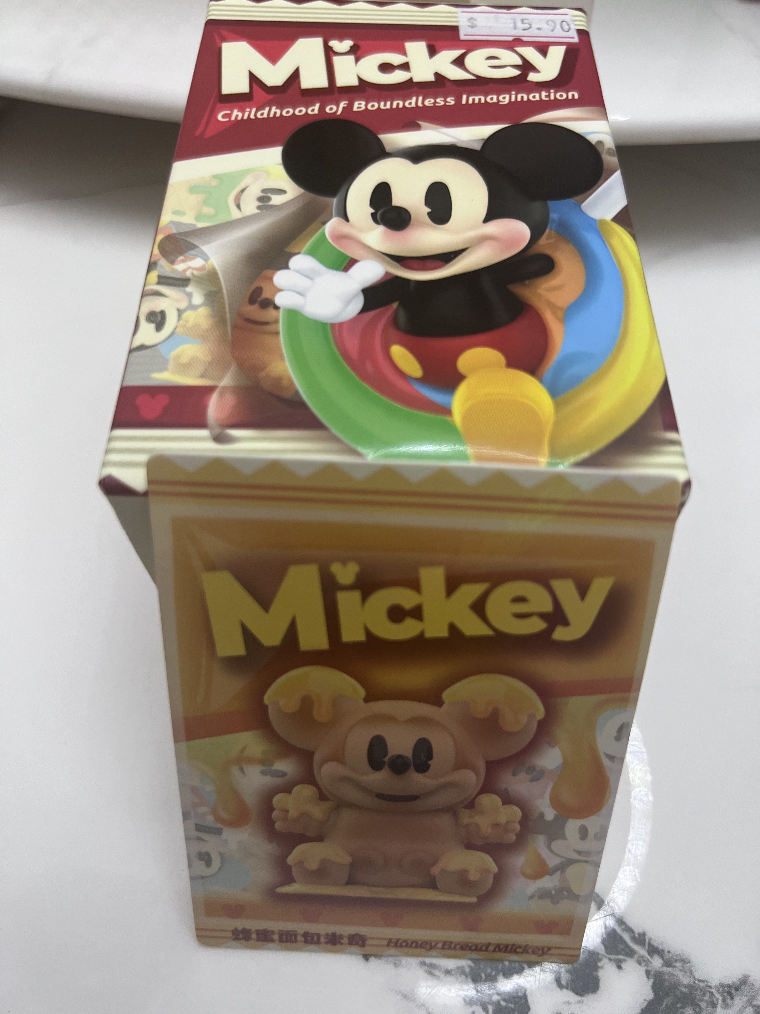 Mickey Mouse Honey Bread Figure, Hobbies & Toys, Toys & Games on Carousell