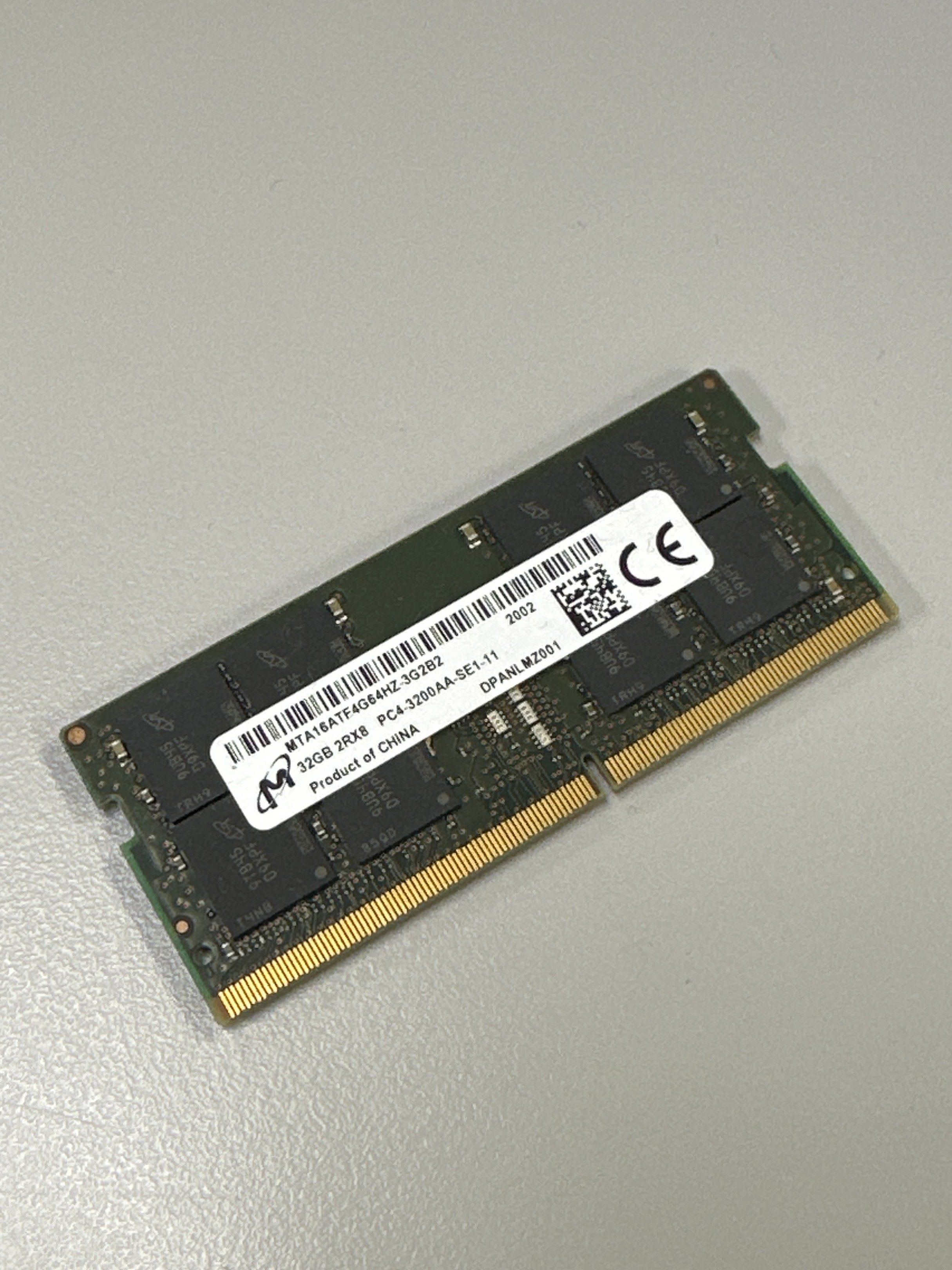 Crucial 32GB 3200MT/s DDR4 SODIMM RAM, Computers & Tech, Parts ...