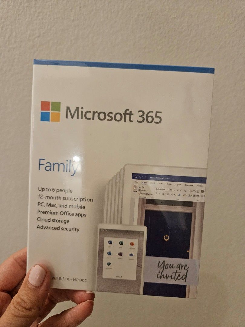 Microsoft 365 Family Subscription, Computers & Tech, Parts ...