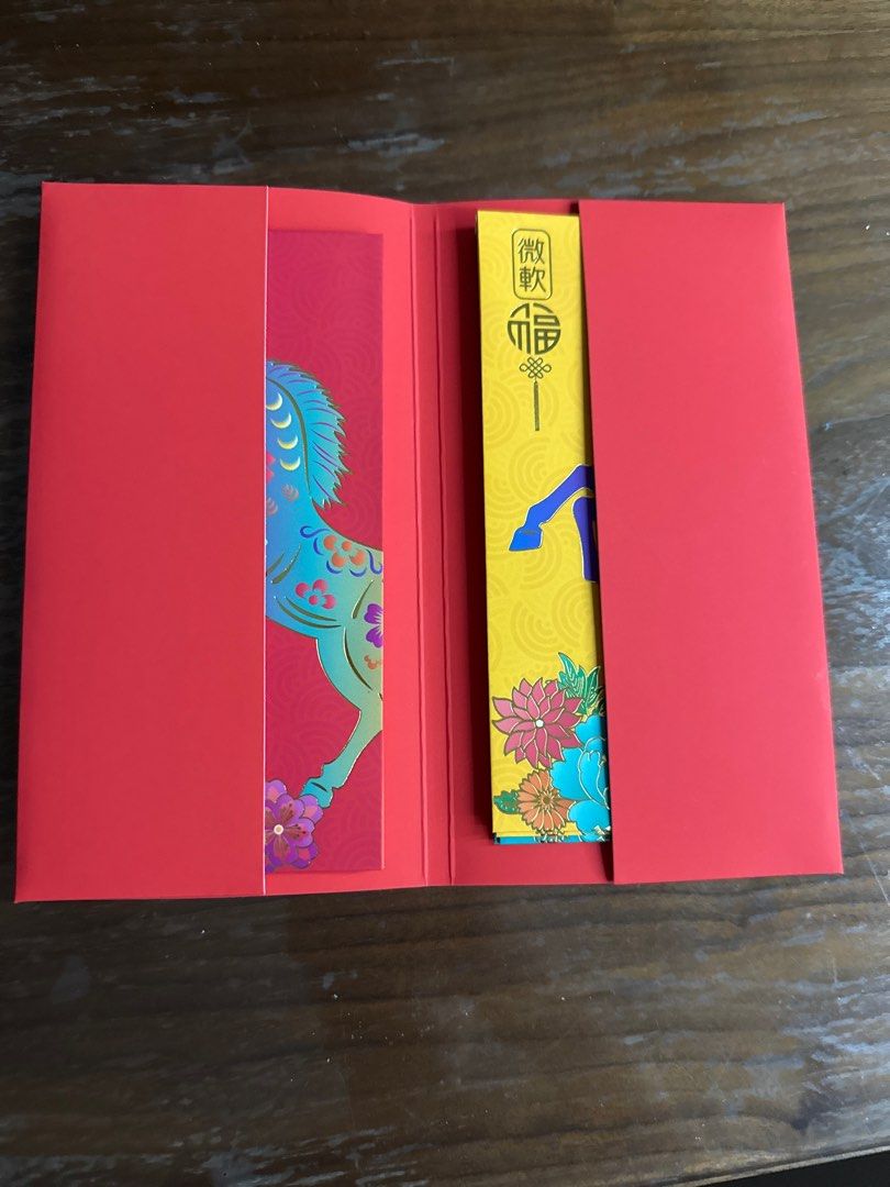 Microsoft 2026 Horse Ang Pao Packets, Hobbies & Toys, Occasions & Party ...