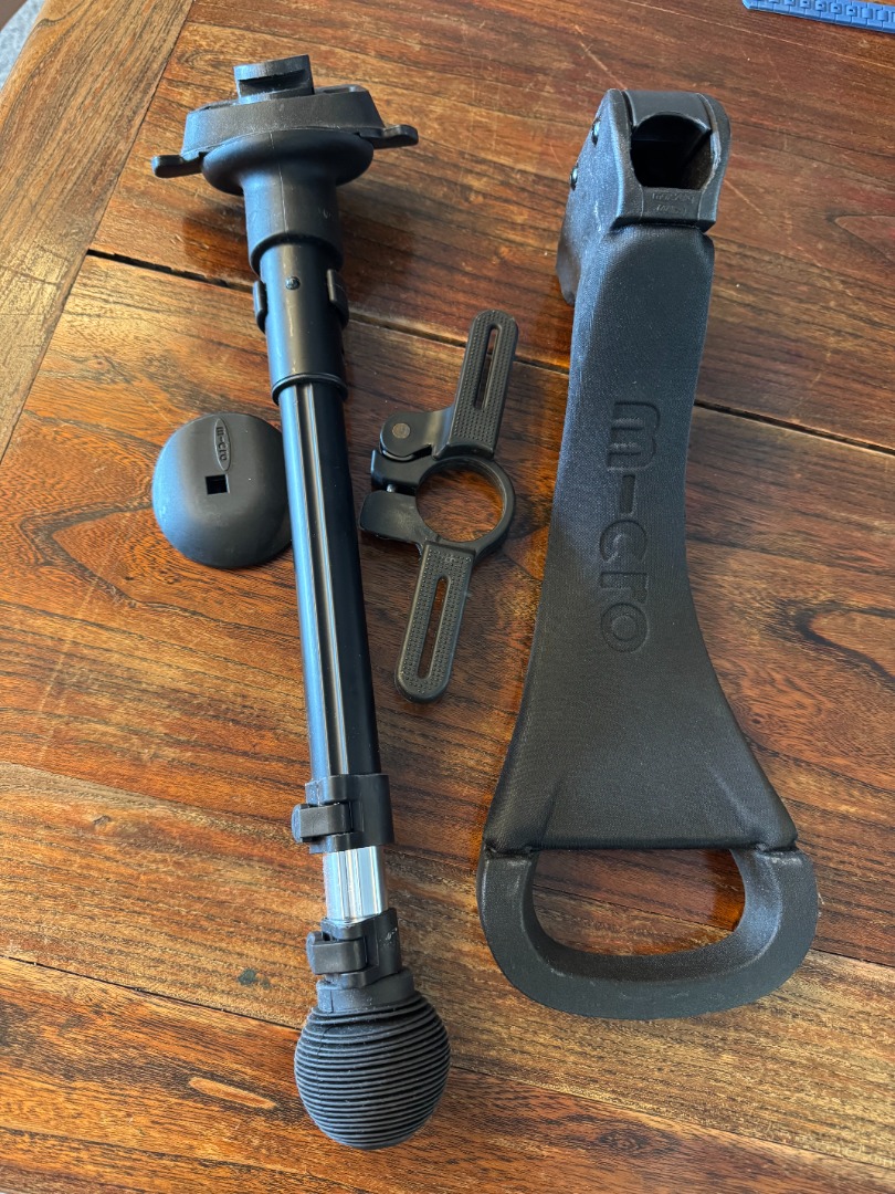 Mini Micro Scooter's seat and pushbar, Motorcycles, Motorcycle ...