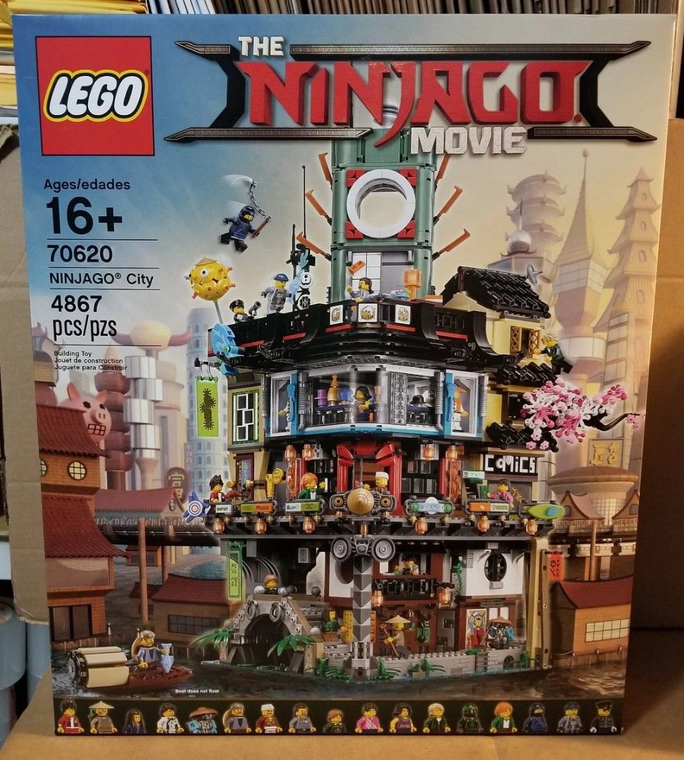 [MISB] LEGO 70620 Ninjago Movie City Toy building Architecture Assemble ...