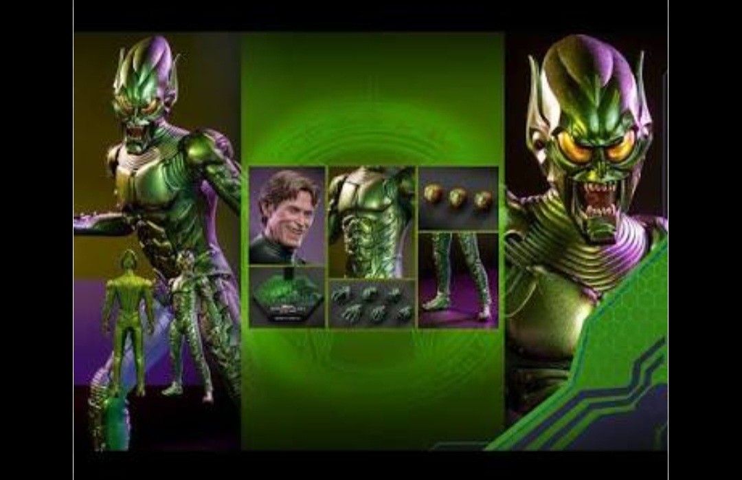 MMS630 Hot Toys Spider-Man Green Goblin Figure, Hobbies & Toys, Toys ...