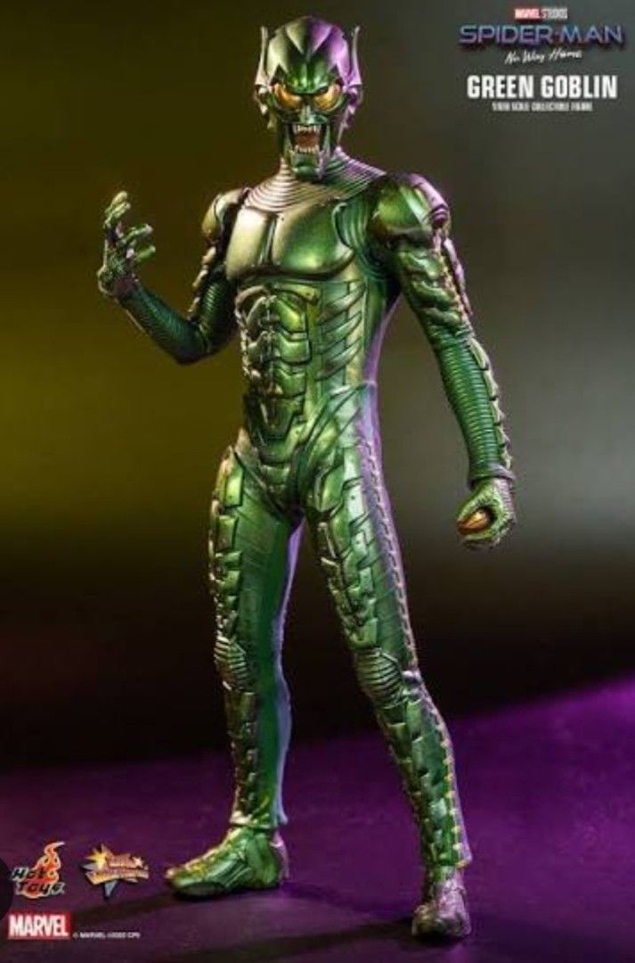 MMS630 Hot Toys Spider-Man Green Goblin Figure, Hobbies & Toys, Toys ...