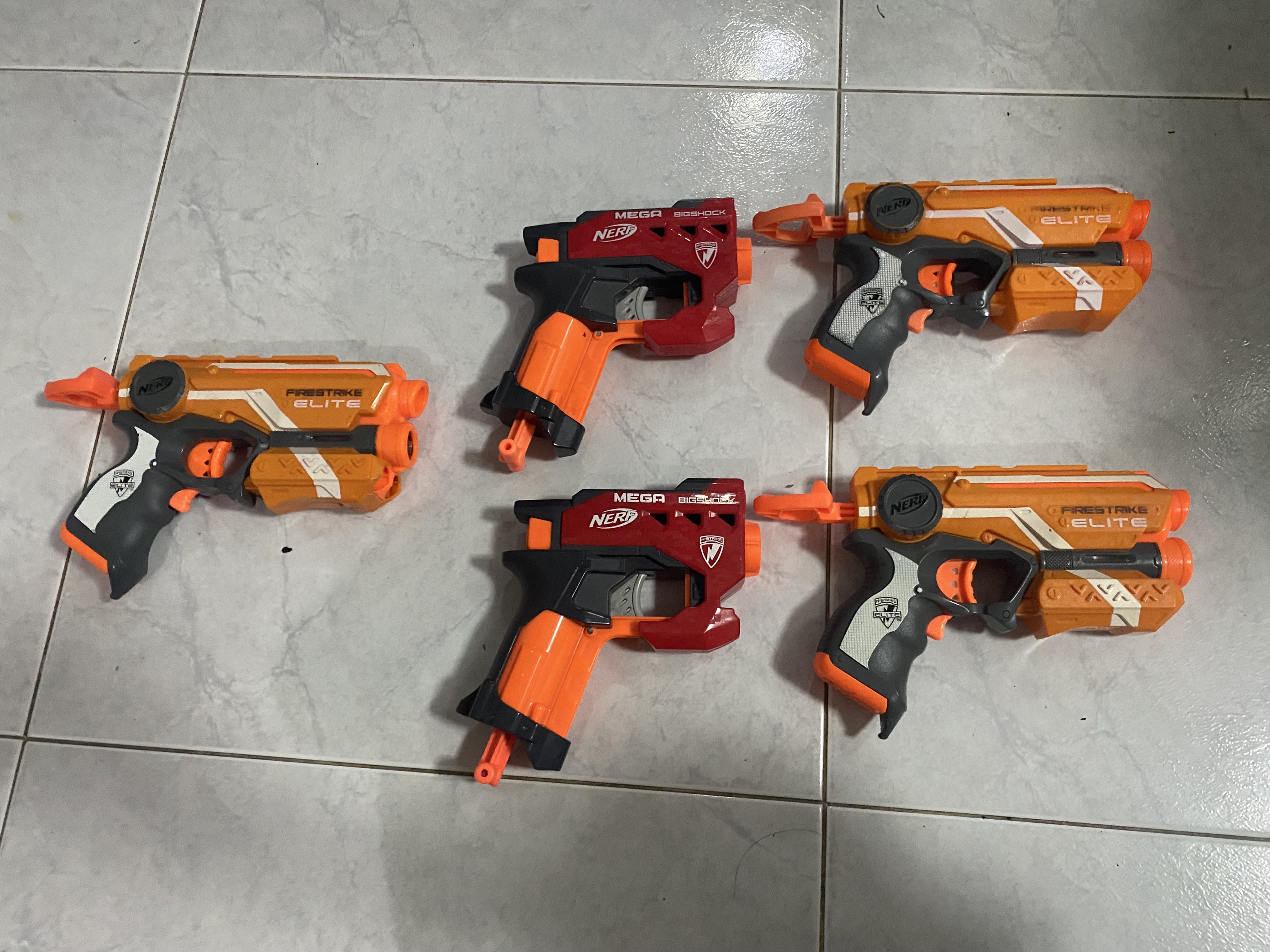 Nerf Elite and Mega Series Blasters, Hobbies & Toys, Toys & Games on Carousell
