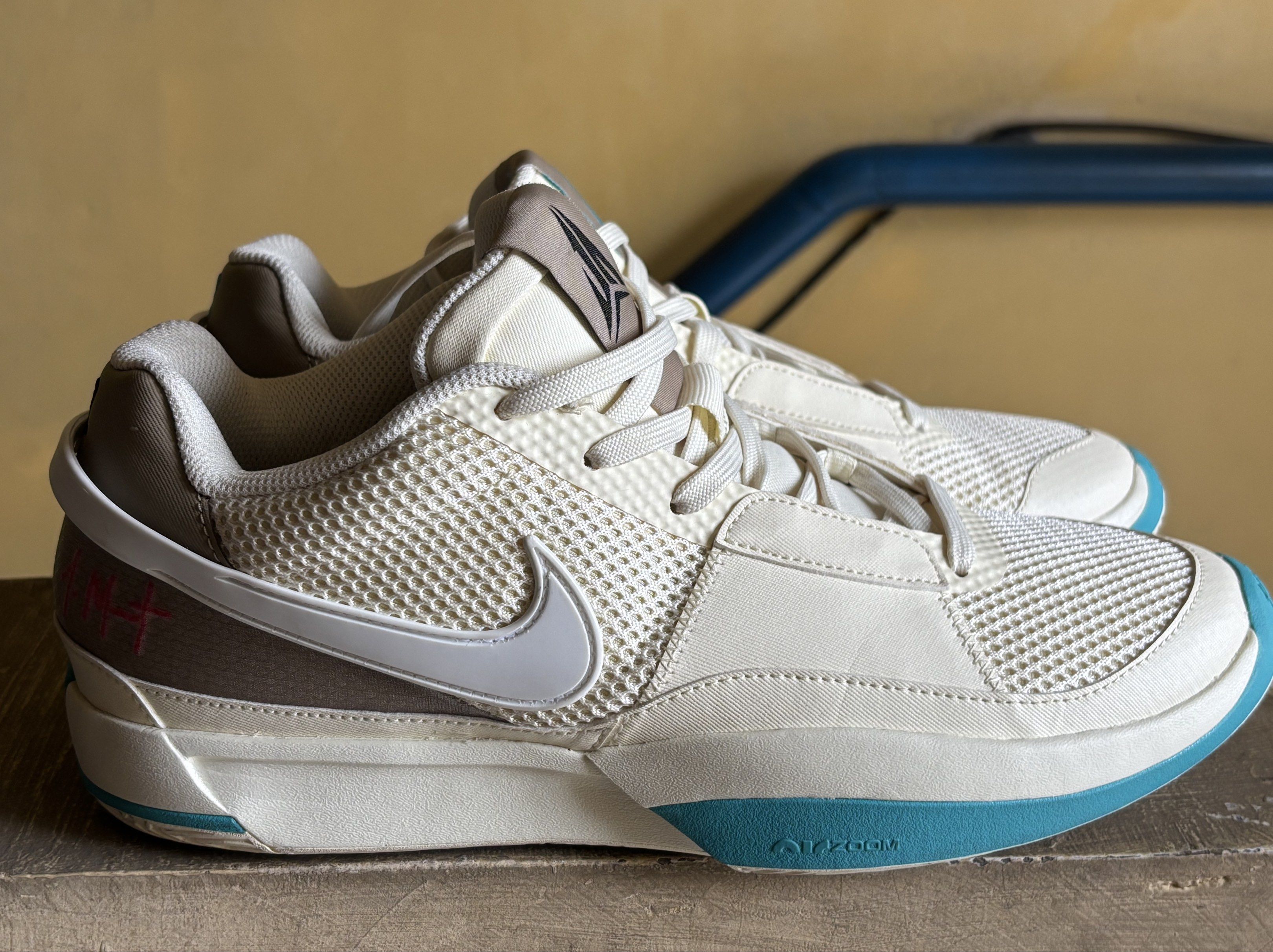 Nike Ja Morant 1 Coconut Milk, Men's Fashion, Footwear, Sneakers on ...