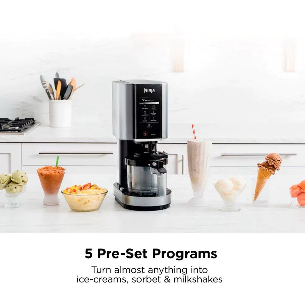 Ninja CREAMi Ice Cream Maker NC300, TV & Home Appliances, Kitchen ...