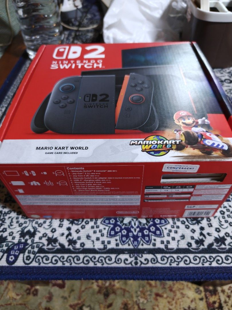 Nintendo Switch 2 with Mario Kart World(physical game card), Video ...