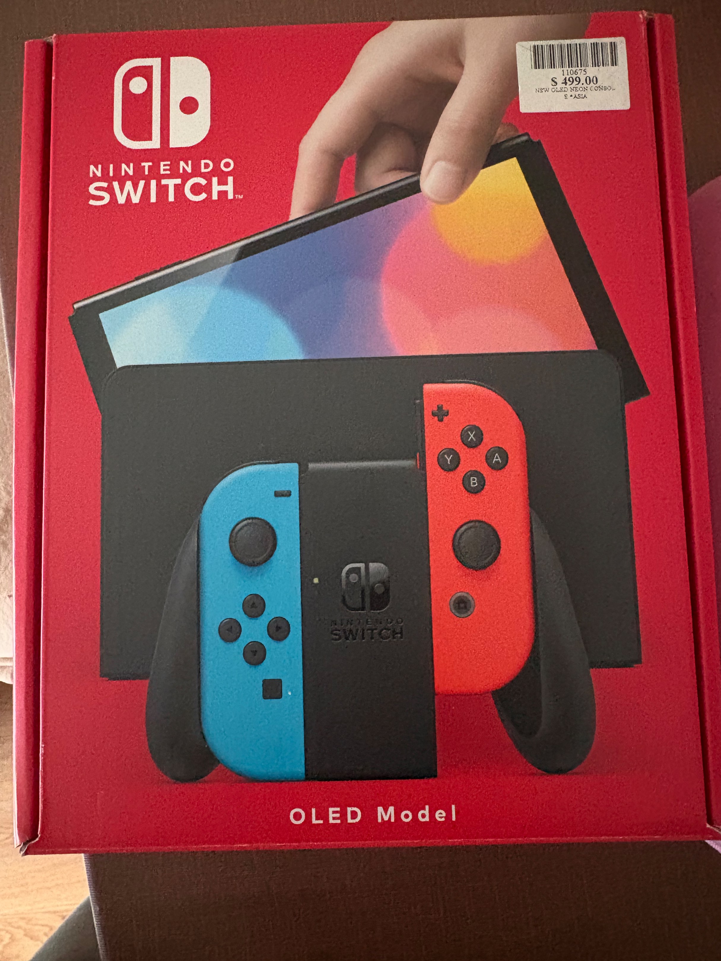 Nintendo Switch OLED Model with Accessories, Video Gaming, Video Game ...