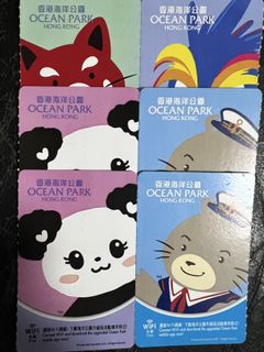 Ocean Park Hong Kong Complimentary Adult Ticket, 門票＆禮券, 本地景點門票及交通 ...