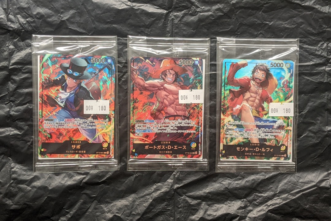 One Piece Ace, Luffy, Sabo Promo [SEALED], Hobbies & Toys, Toys & Games ...