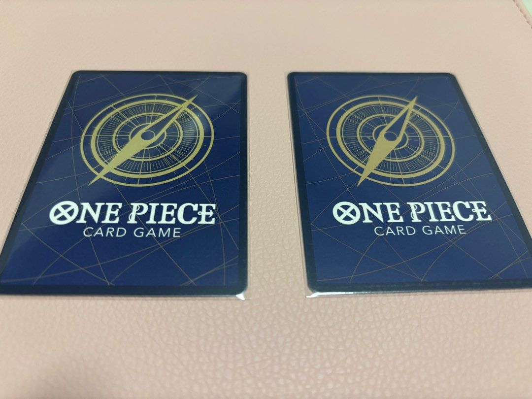 One Piece Card Game - Ace & Luffy Cards, Hobbies & Toys, Toys & Games ...