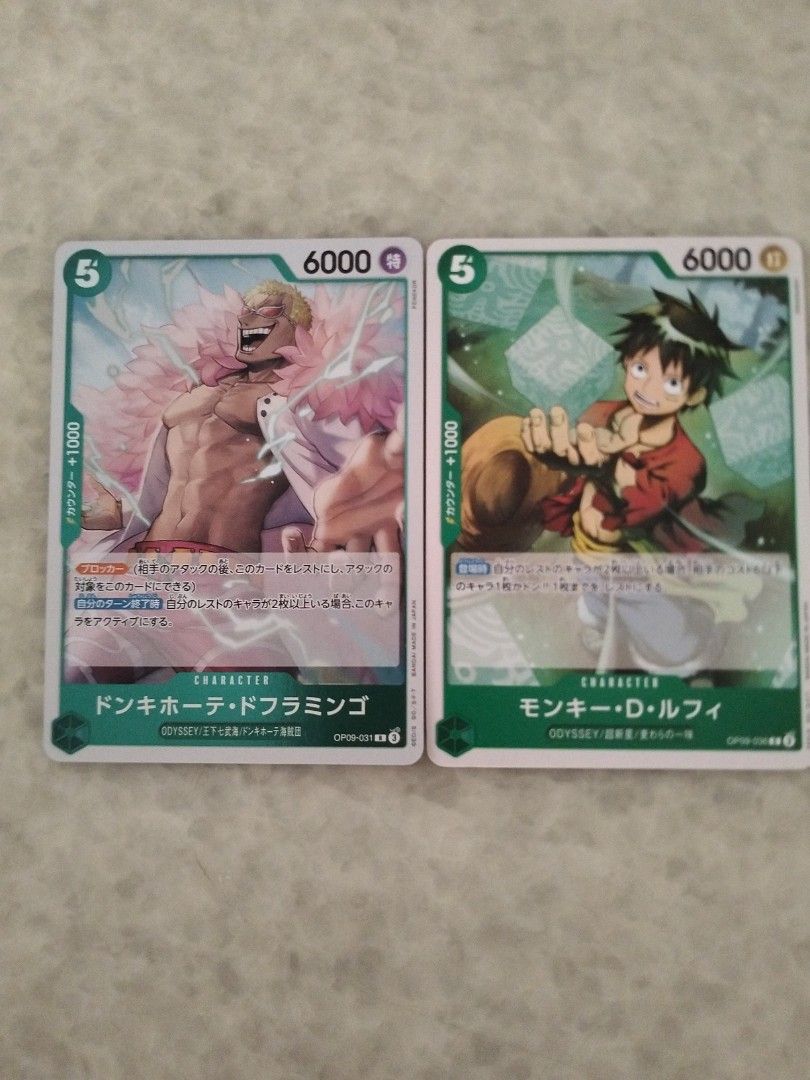One Piece Card Game - Assorted Cards, Hobbies & Toys, Toys & Games on ...