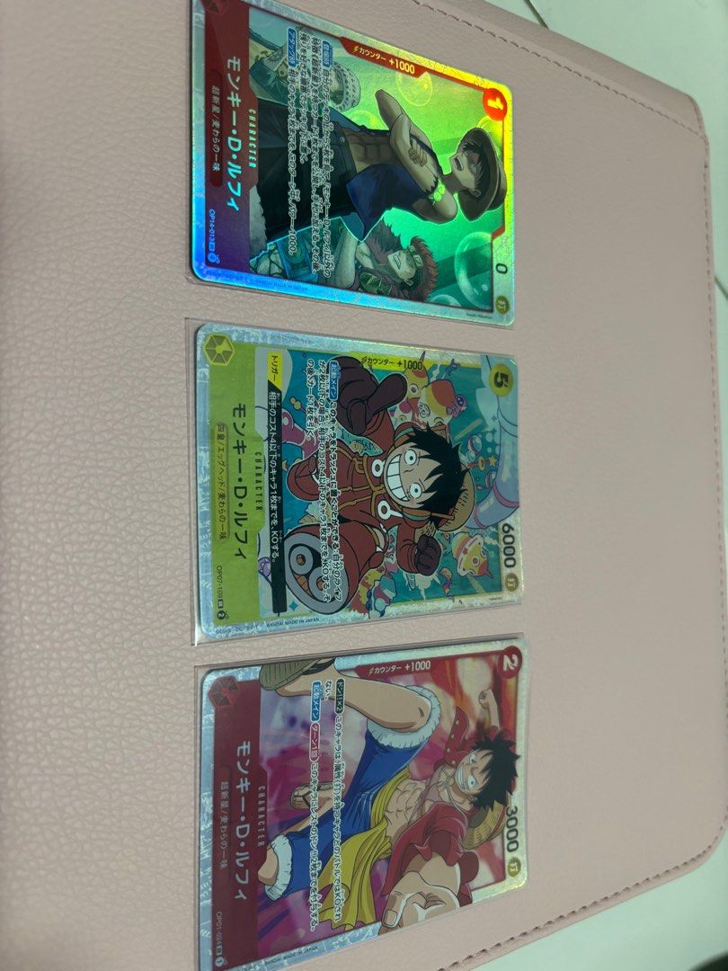 One Piece Card Game - Monkey D. Luffy Cards, Hobbies & Toys, Toys ...