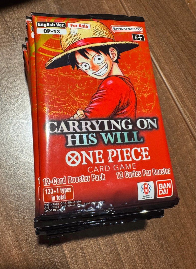 One Piece English Card Game Booster Packs OP-13, Hobbies & Toys, Toys ...