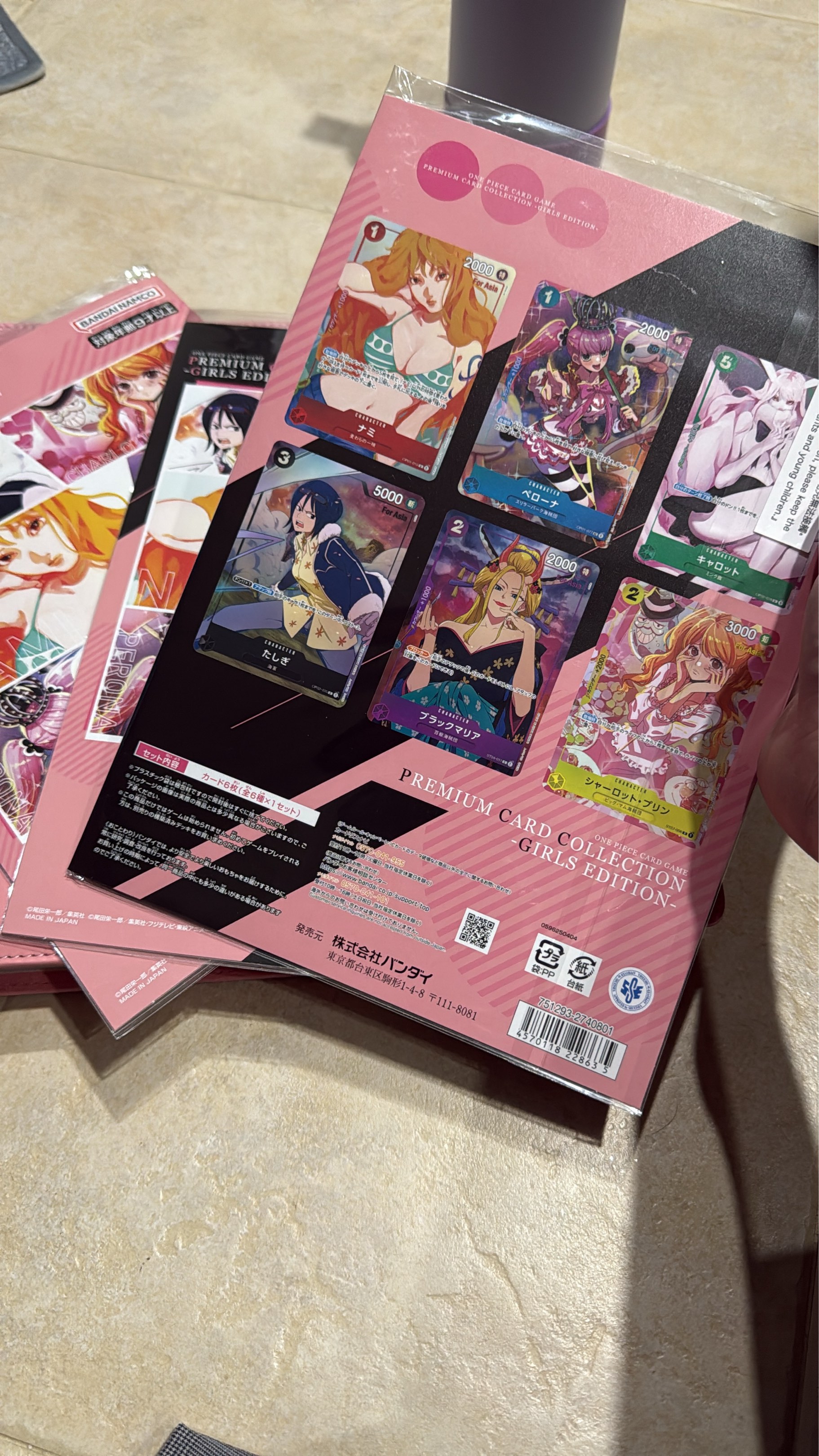 One Piece Premium Card Collection Girls Edition, Hobbies & Toys, Toys ...