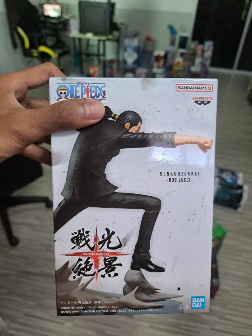 One Piece Senkouzekkei Rob Lucci Figure, Hobbies & Toys, Toys & Games ...