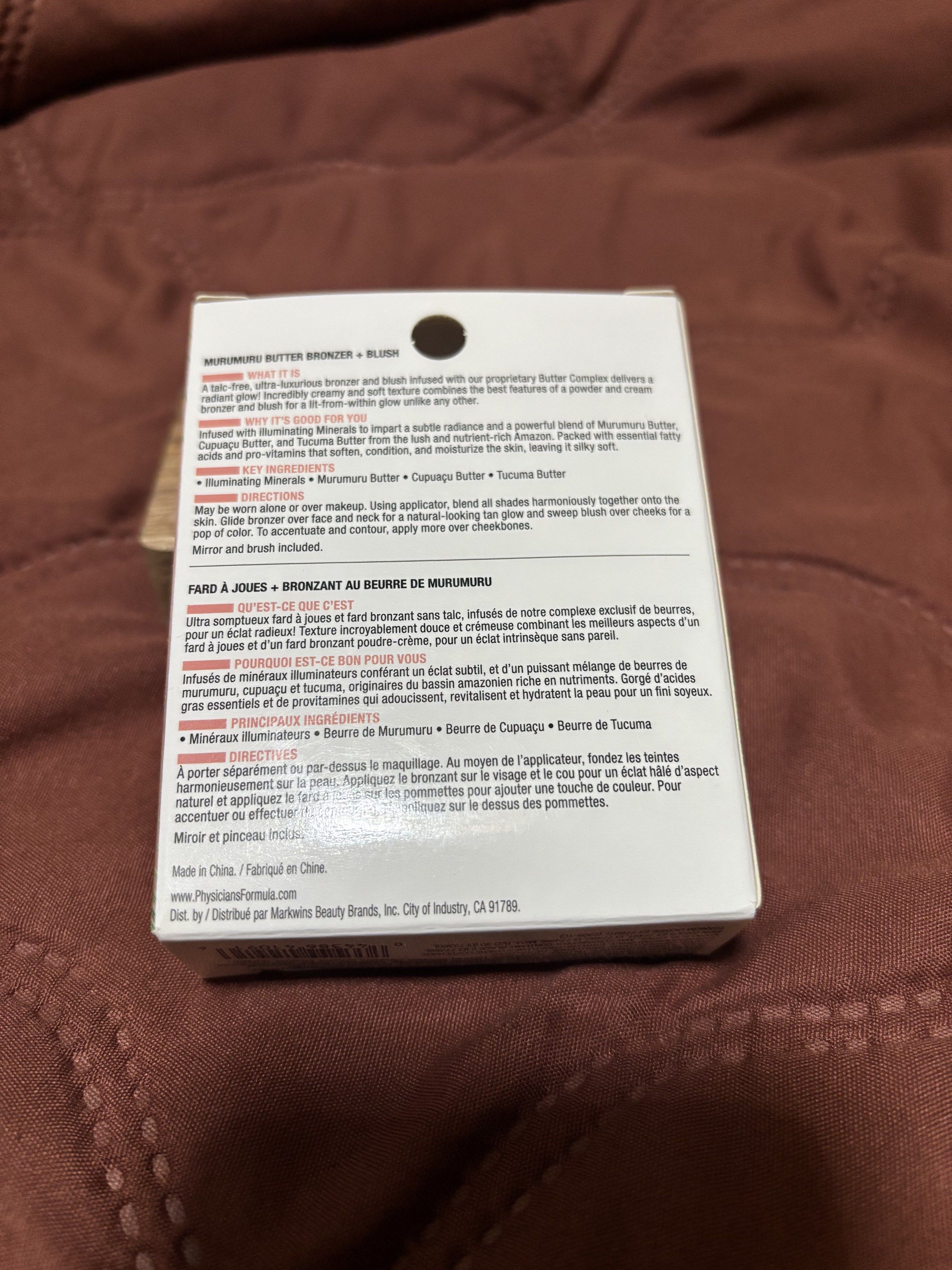 Physcians Formula Butter Glow (Bronzer and Blush), Beauty & Personal ...