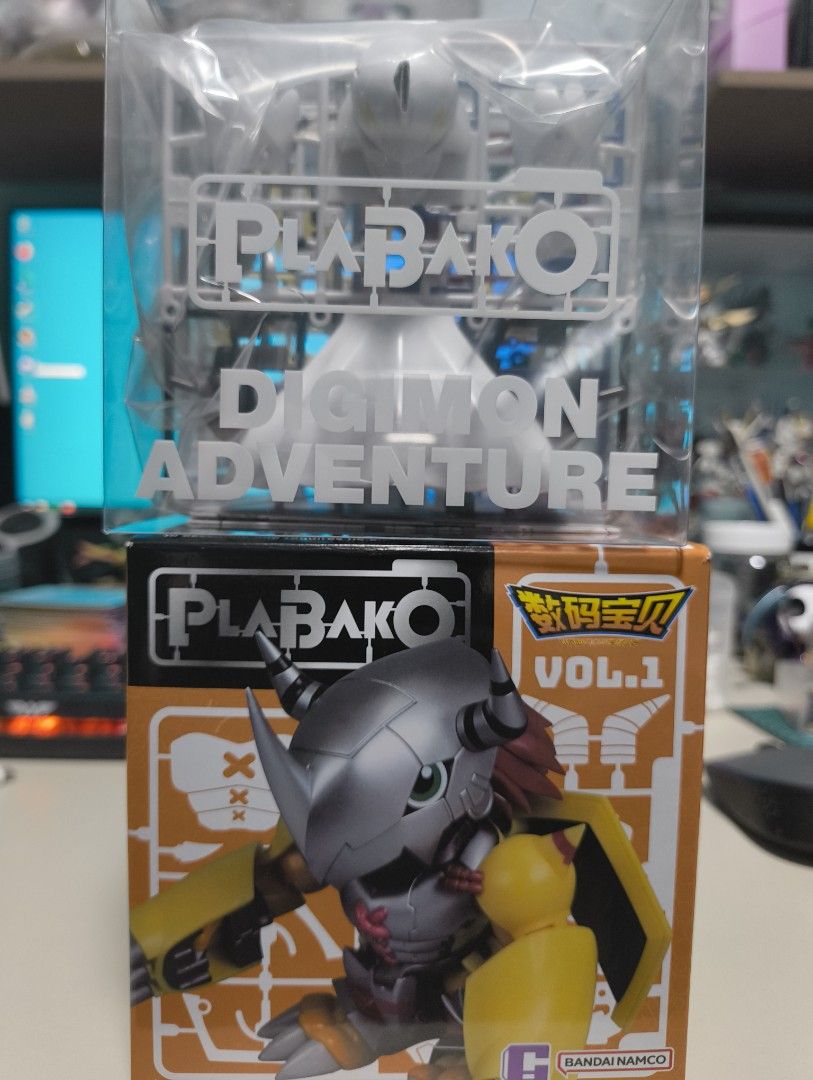 Plabako Digimon (Omnimon/Omegamon), Hobbies & Toys, Toys & Games on ...