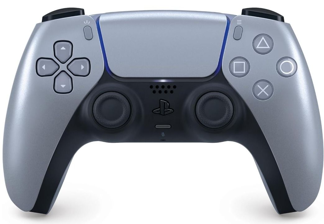 PlayStation 5 DualSense Wireless Controller - Sterling Silver, Video ...