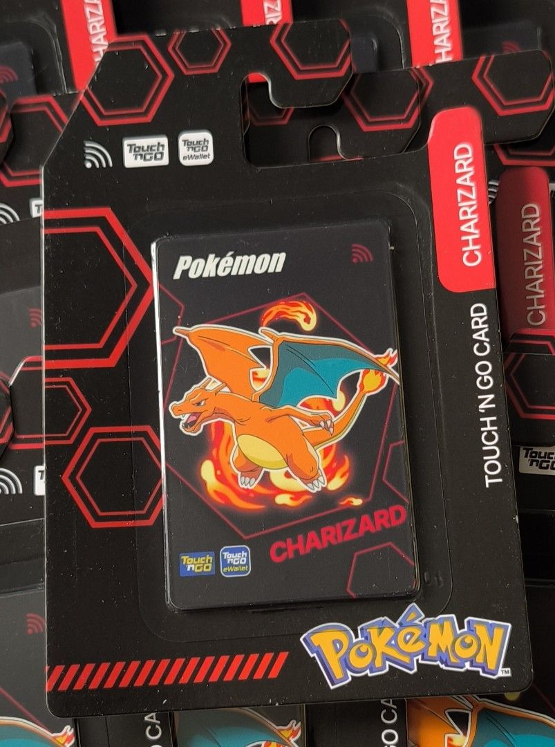 Pokemon Charizard Touch 'N Go Card, Video Gaming, Gaming Accessories ...