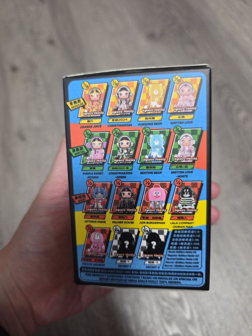 POP MART MEGA SPACE MOLLY Orange Juice Series 4, Hobbies & Toys, Toys ...