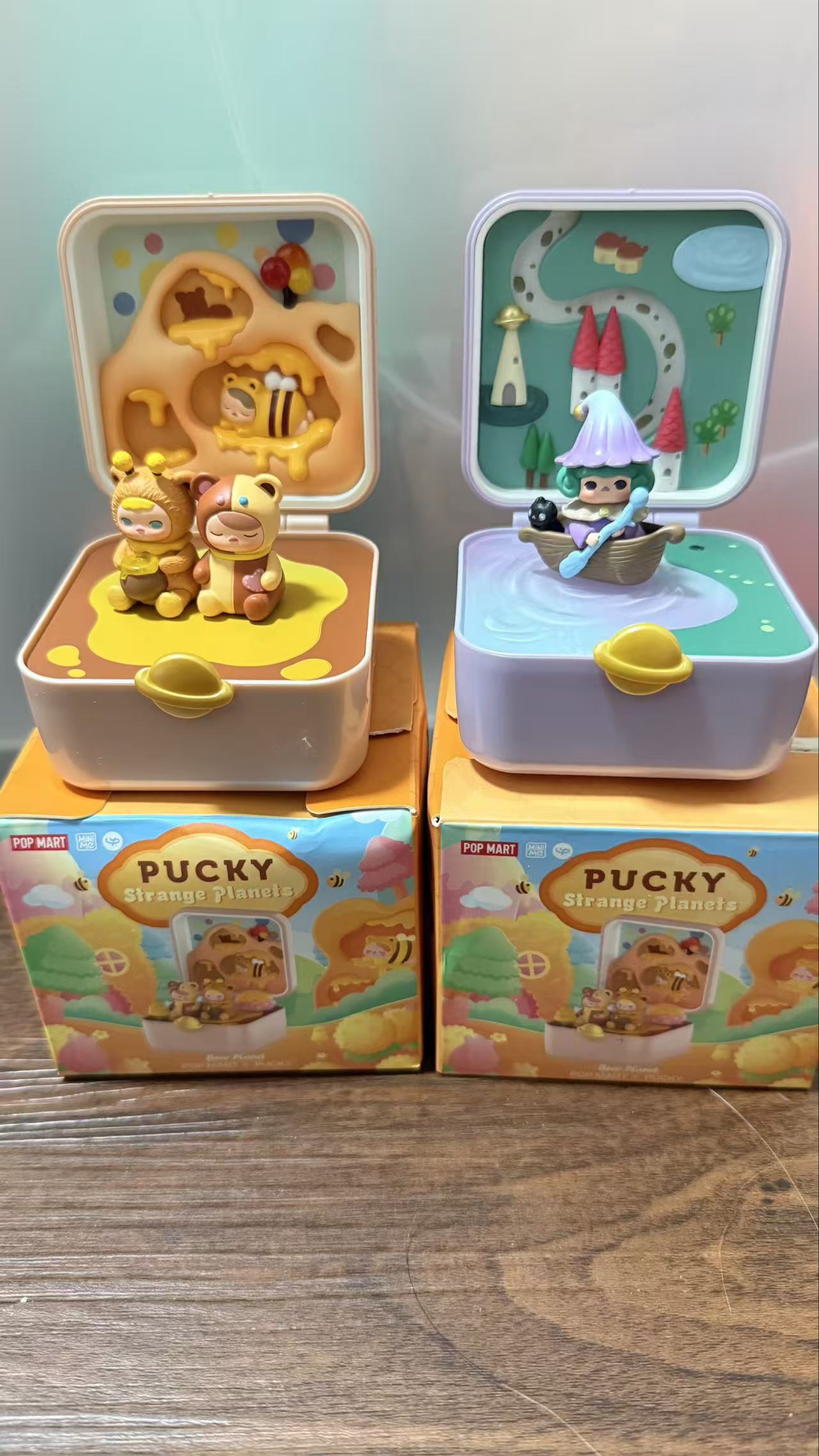 POP MART Pucky Strange Planets Blind Box, Hobbies & Toys, Toys & Games ...
