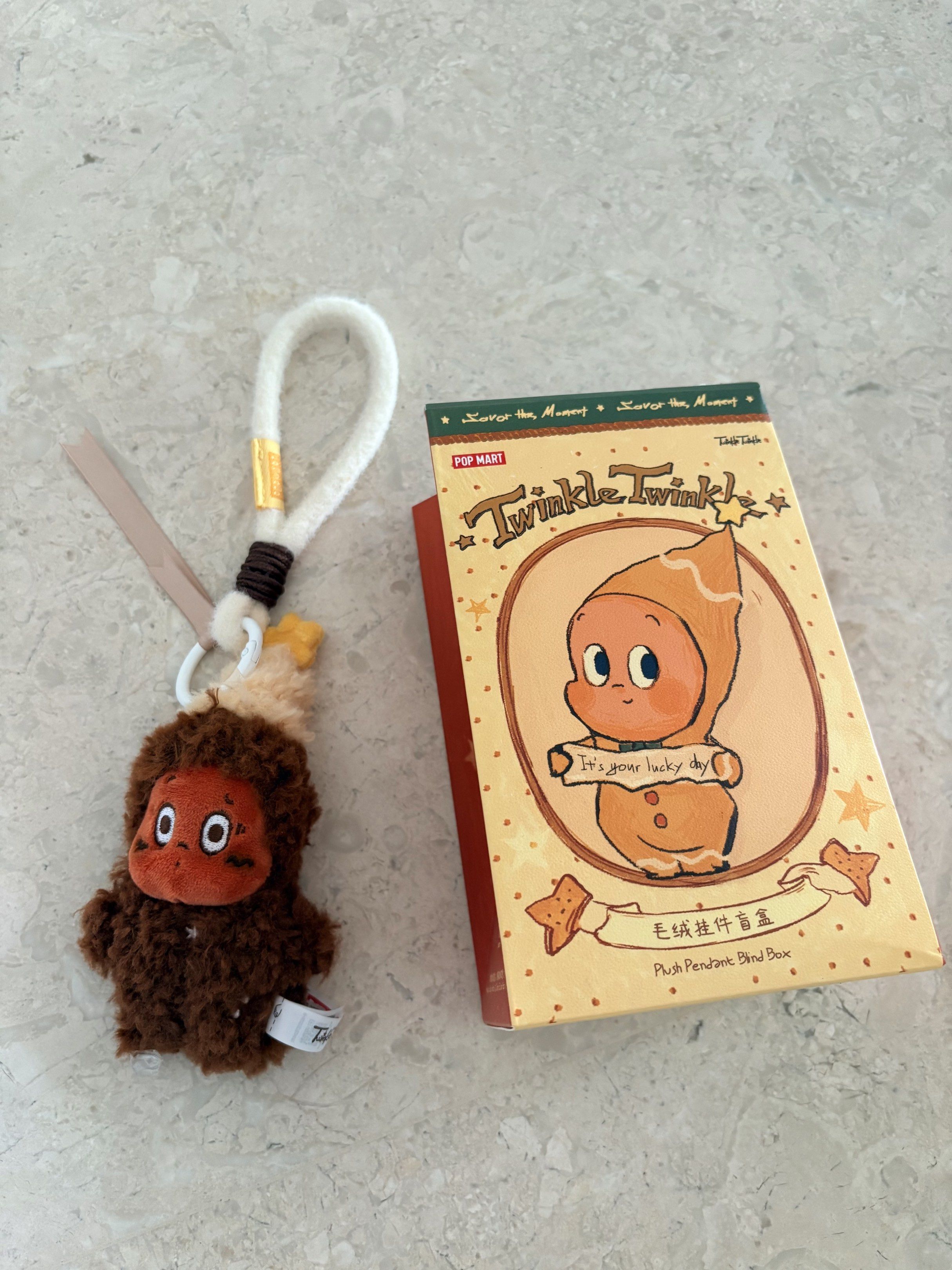 POP MART Twinkle Twink Series Plush Keychain - Bitter Coffee, Hobbies ...