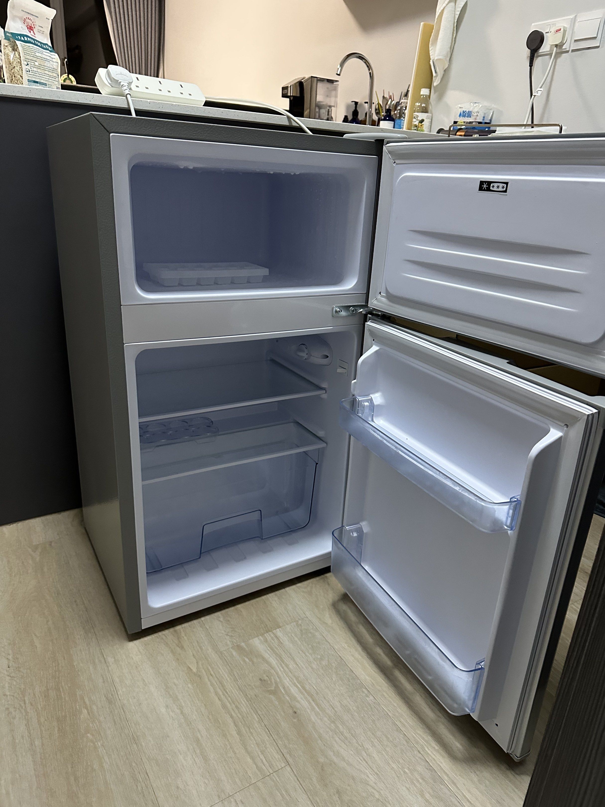 Powerpac 71L 2 Door Mini-Fridge + Freezer, TV & Home Appliances ...