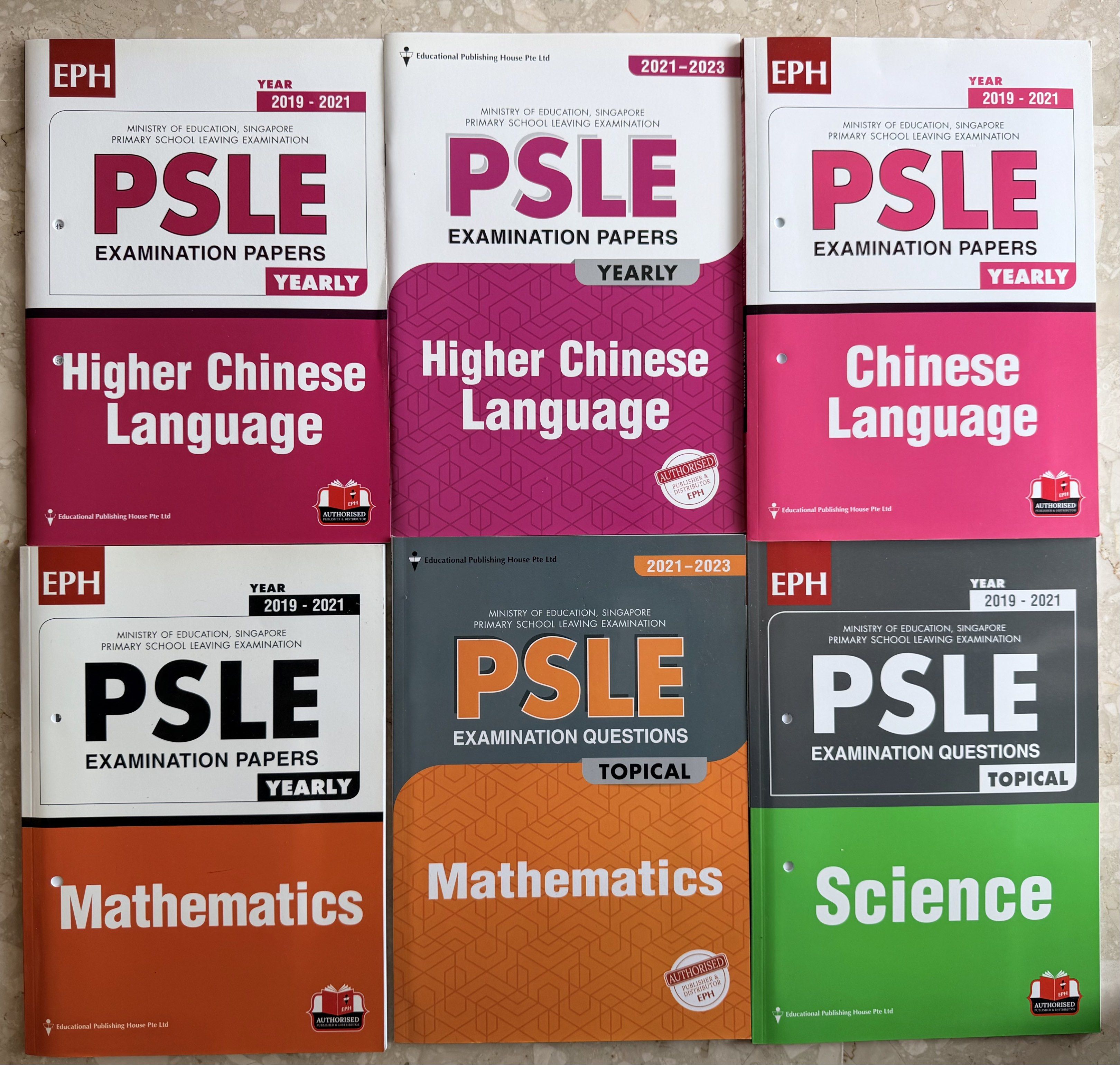 PSLE Examination Papers (2019-2023), Hobbies & Toys, Books & Magazines ...