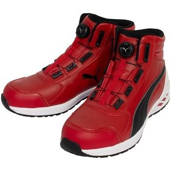 PUMA MEN"S RIDER 2.0 Red & Black DISC MID COMPOSITE TOE SAFETY SHOES ...