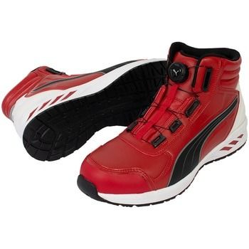 PUMA MEN"S RIDER 2.0 Red & Black DISC MID COMPOSITE TOE SAFETY SHOES ...