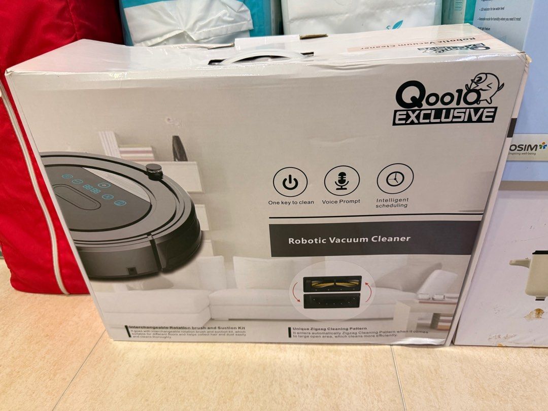 Qoo10 Exclusive Robotic Vacuum Cleaner, TV & Home Appliances, Vacuum ...