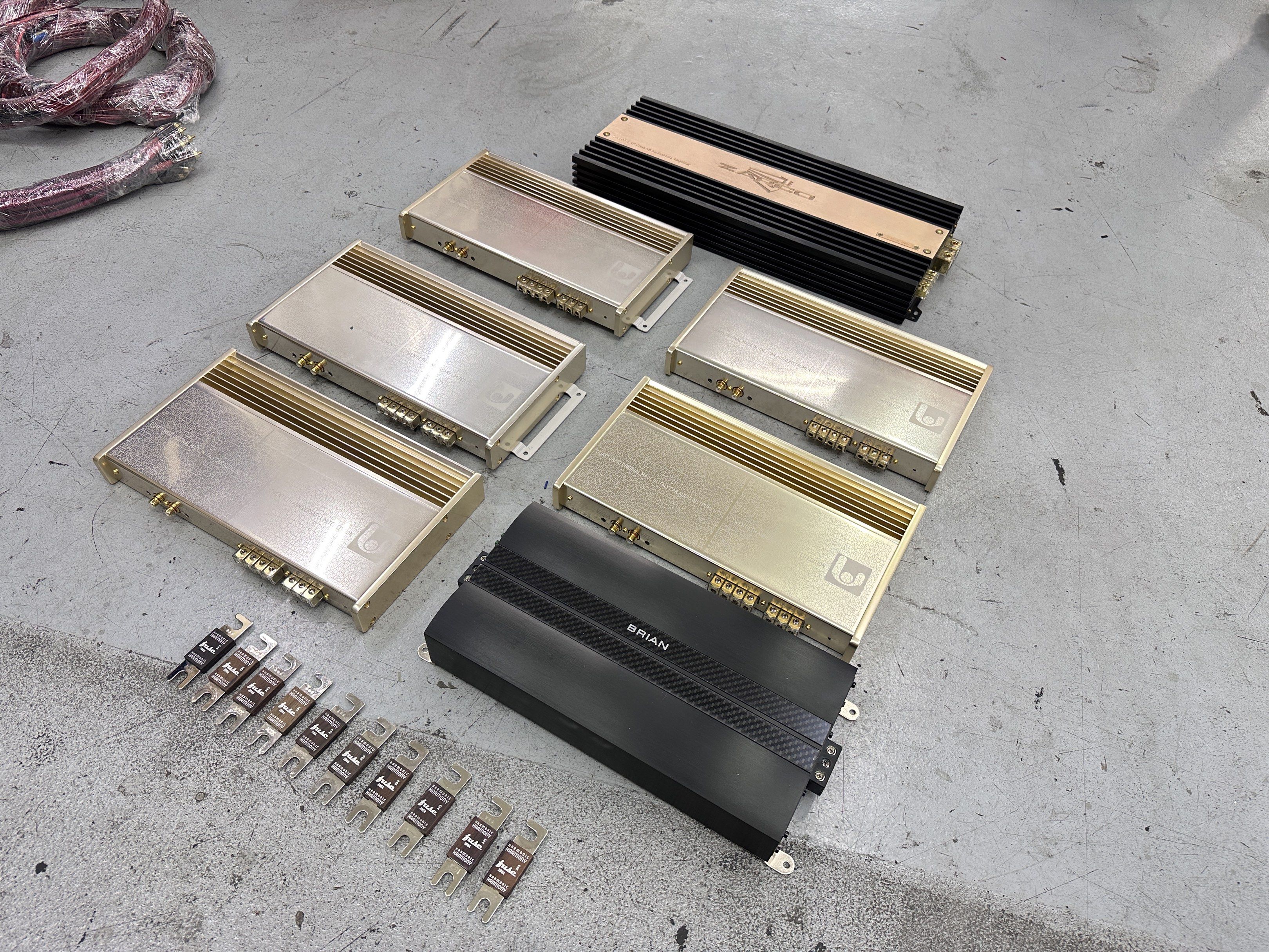 Quartorigo Amplifier + Zapco + Harmonic Harmony Fuse, Car Accessories ...