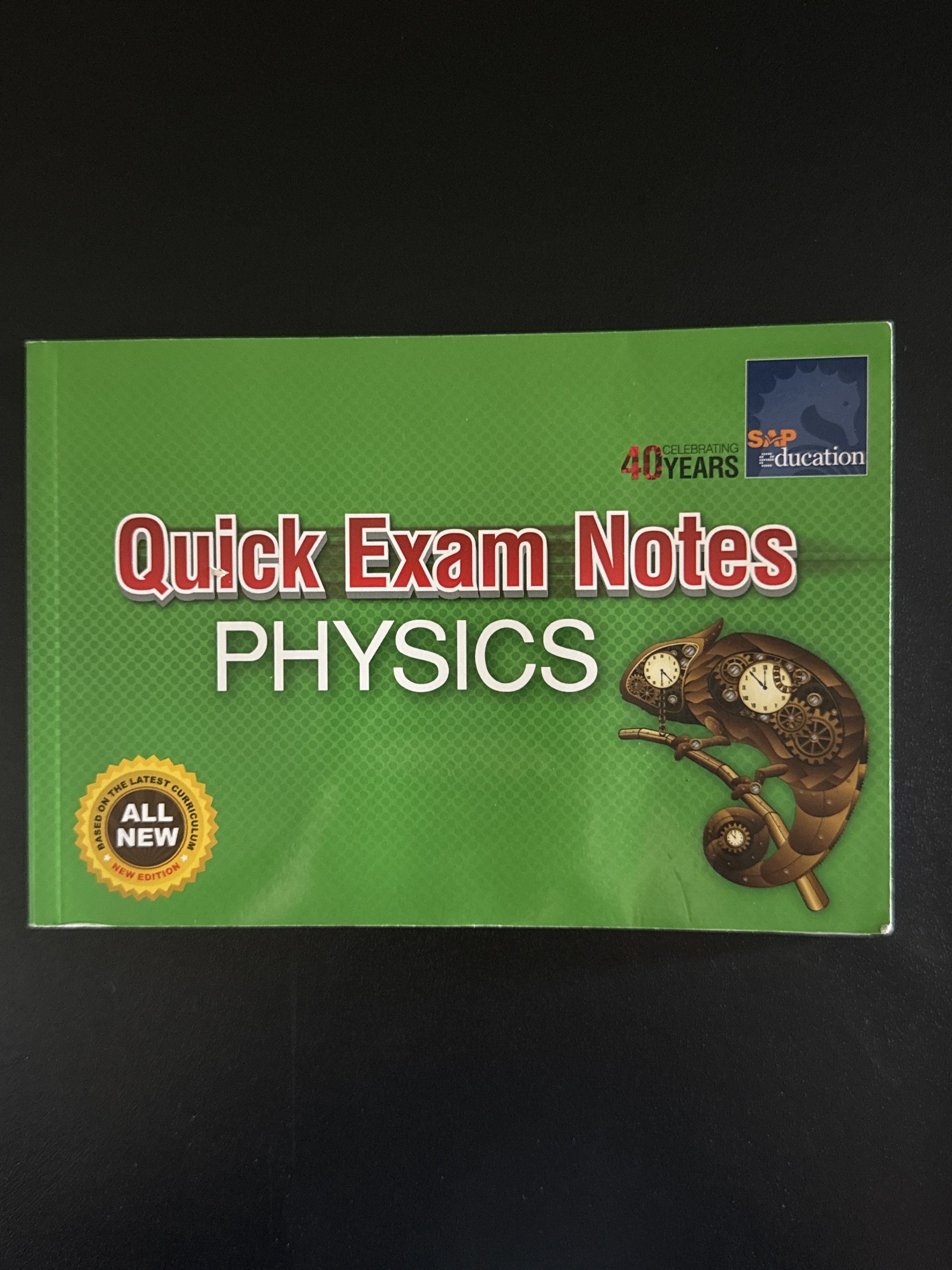 Quick Exam Notes - Pure Physics, Hobbies & Toys, Books & Magazines ...