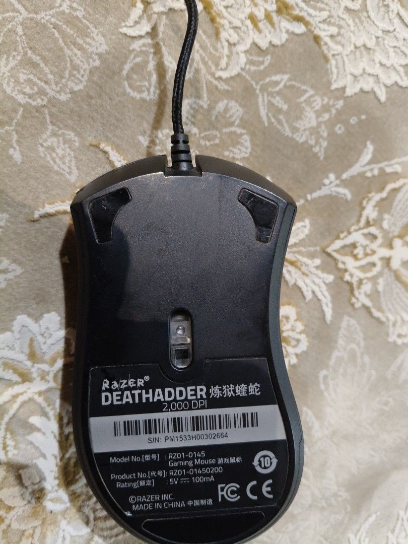 Razer DeathAdder 2000 DPI Gaming Mouse, Computers & Tech, Parts ...