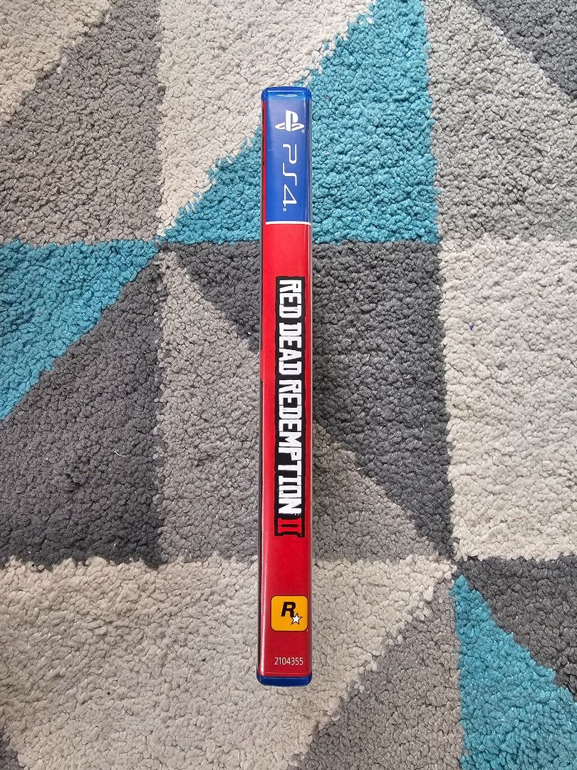 Red Dead Redemption 2 ps4 disc, Video Gaming, Video Games, PlayStation ...