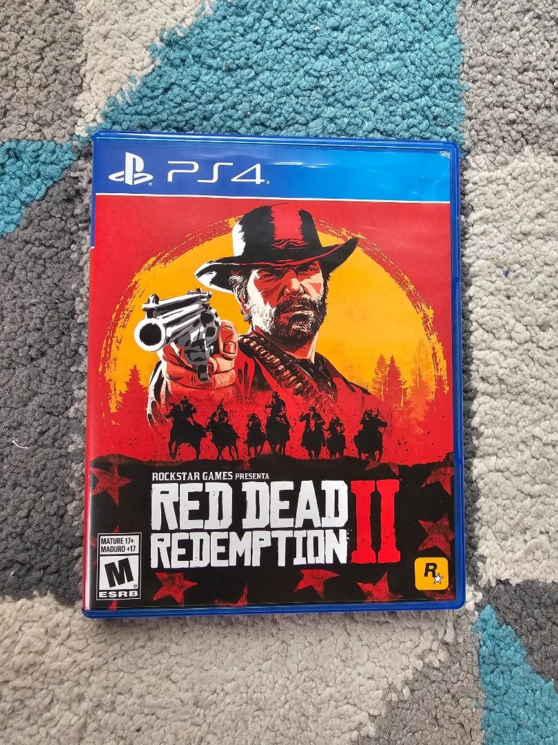 Red Dead Redemption 2 ps4 disc, Video Gaming, Video Games, PlayStation ...