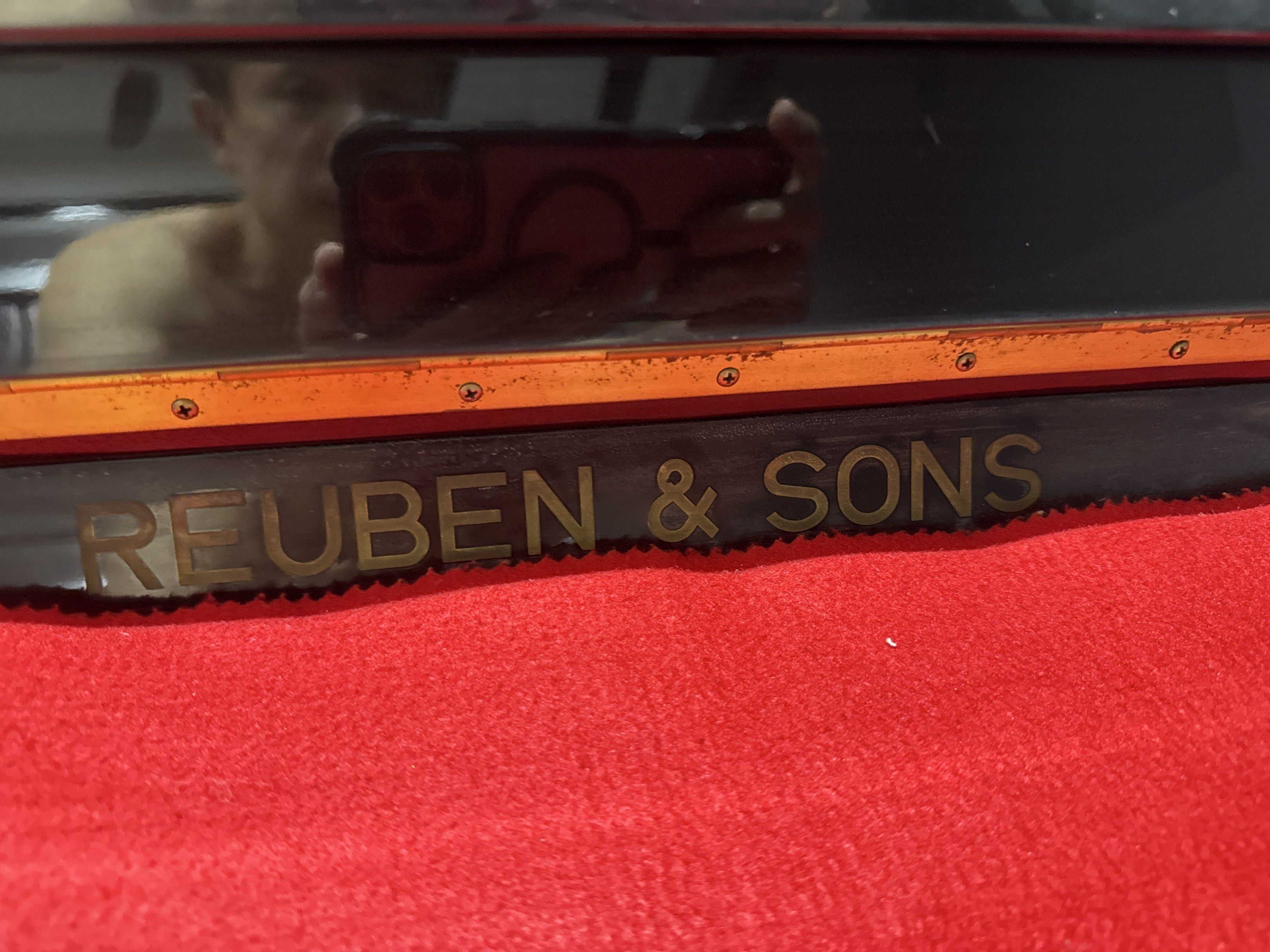 Reuben & Sons Upright Piano, Hobbies & Toys, Musical Instruments on ...