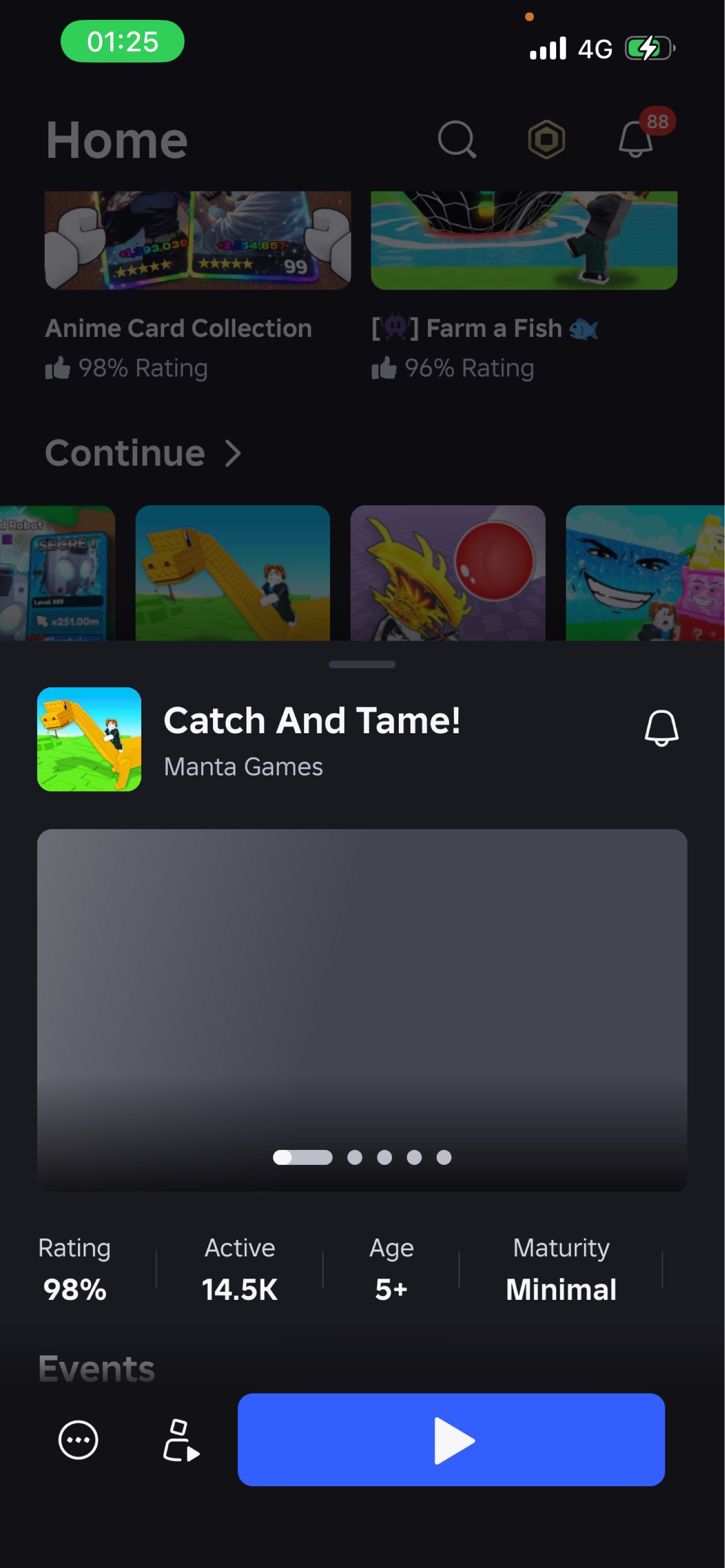 Roblox acc, Korblox, Announcements on Carousell