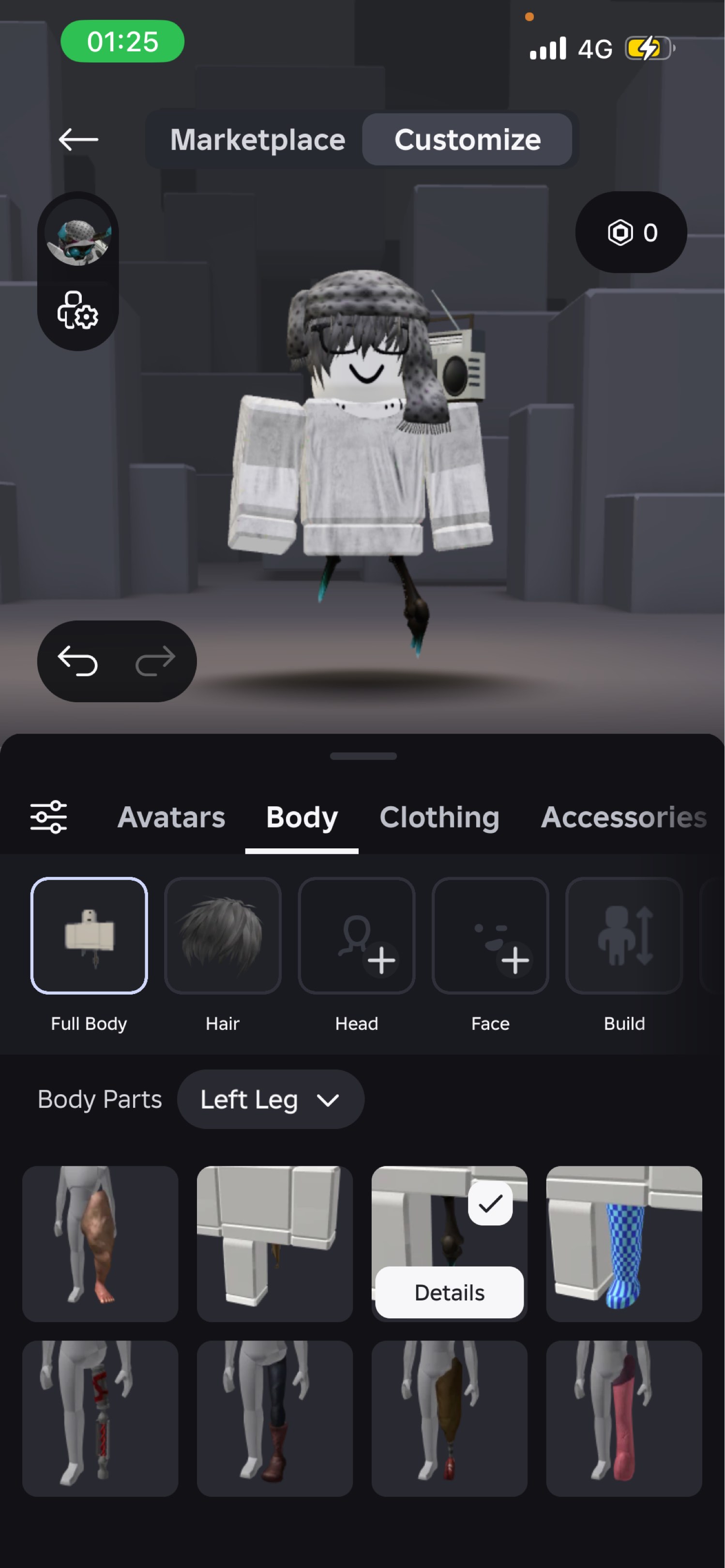 Roblox acc, Korblox, Announcements on Carousell