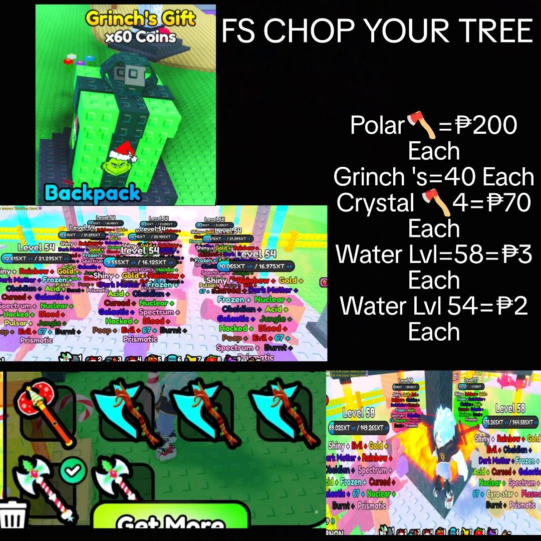 Roblox chop your tree, Video Gaming, Gaming Accessories, In-Game ...